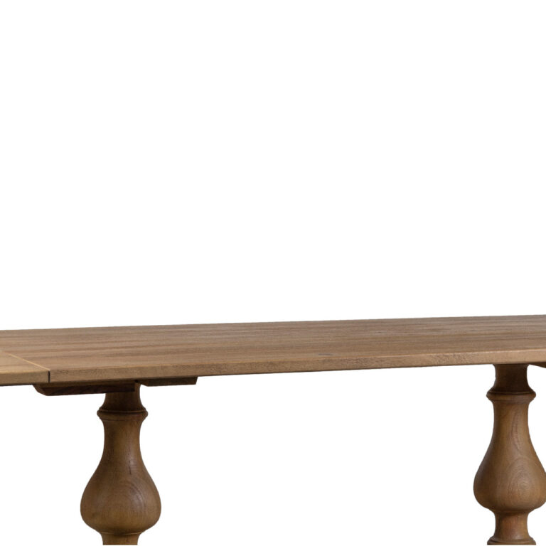 Adams Mango Wood Dining Table with Extension