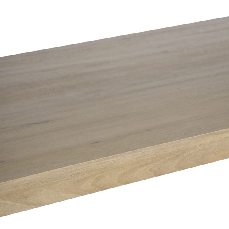 Dallas Mango Wood Metal Legs Extension Table