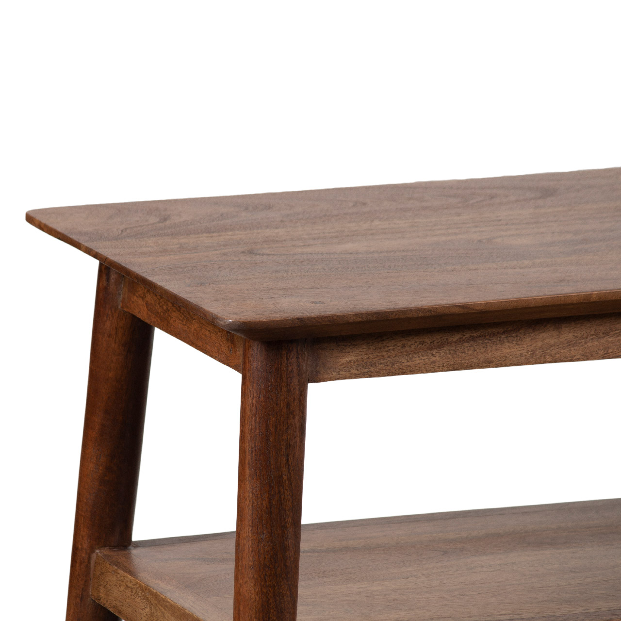 Portola Media Console Table Walnut